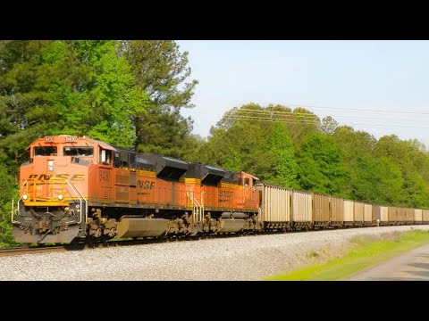 Back in the Country Pt. 1 | BNSF 8430 leads NS 734 in Flovilla, GA. - YouTube