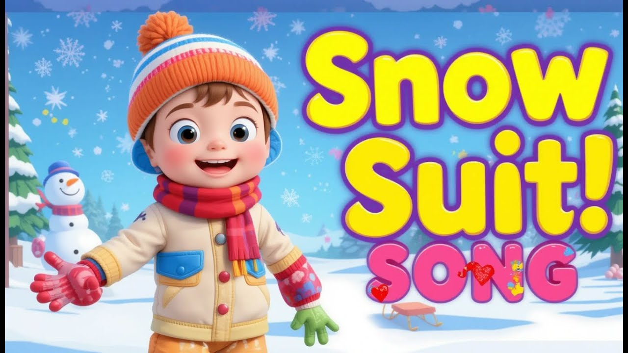 ️ Snow Suit Rhyme | Dress for the Cold | Winter Rhymes for Children ...