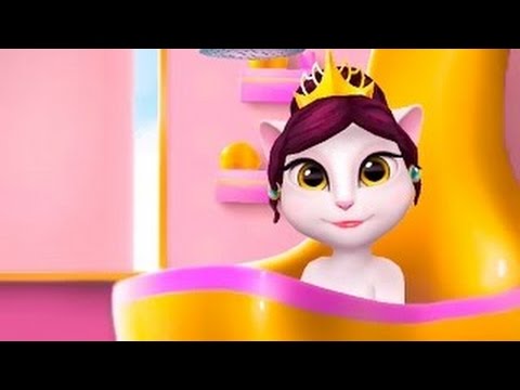 My talking Angela Baby to Adult "Queen Pink Body" Gameplay great ...