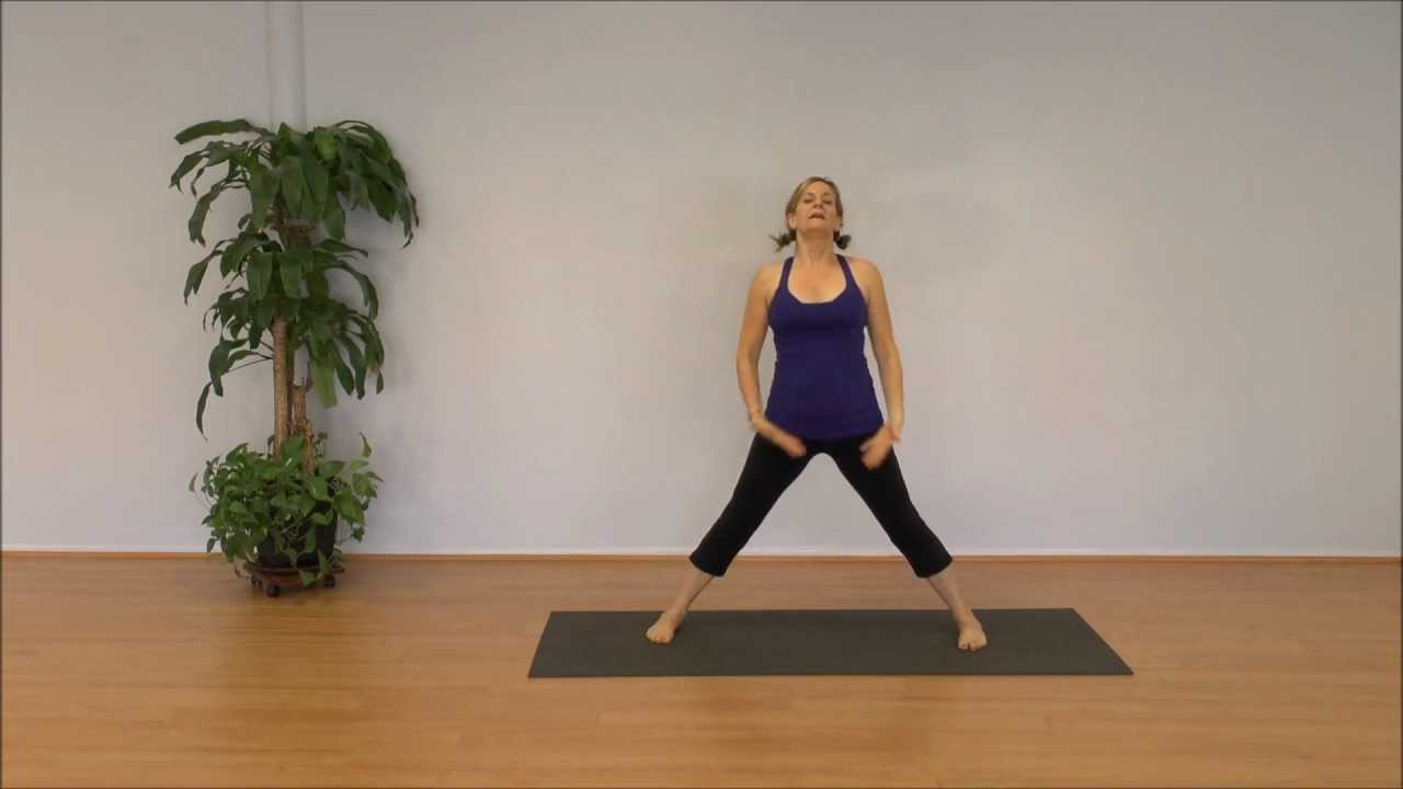 Basic Moon Salutation - YouTube