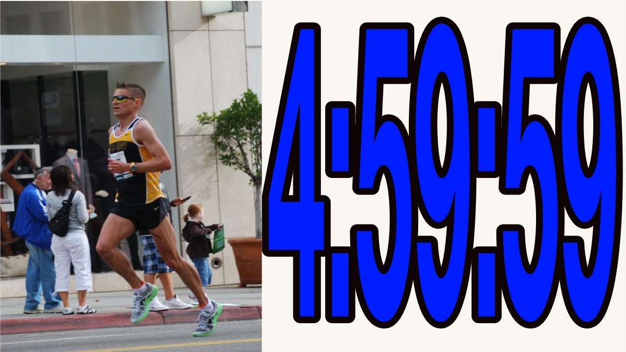 How to Run a Sub 5 Hour Marathon | Marathon Running Tips - YouTube