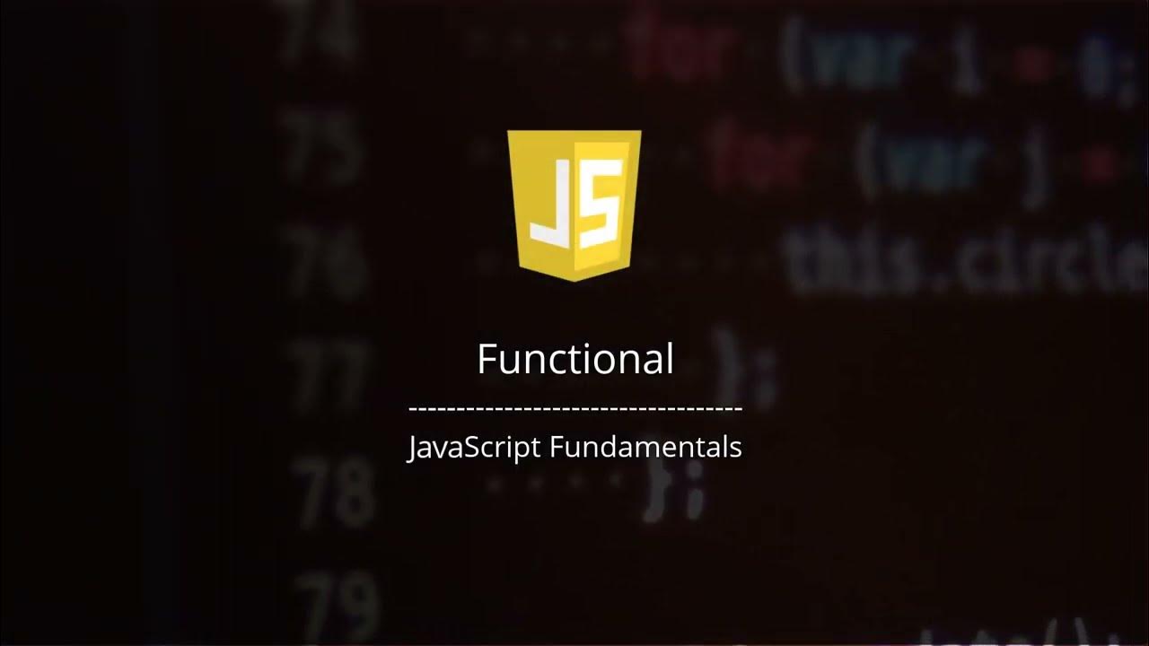 JavaScript Functional - YouTube