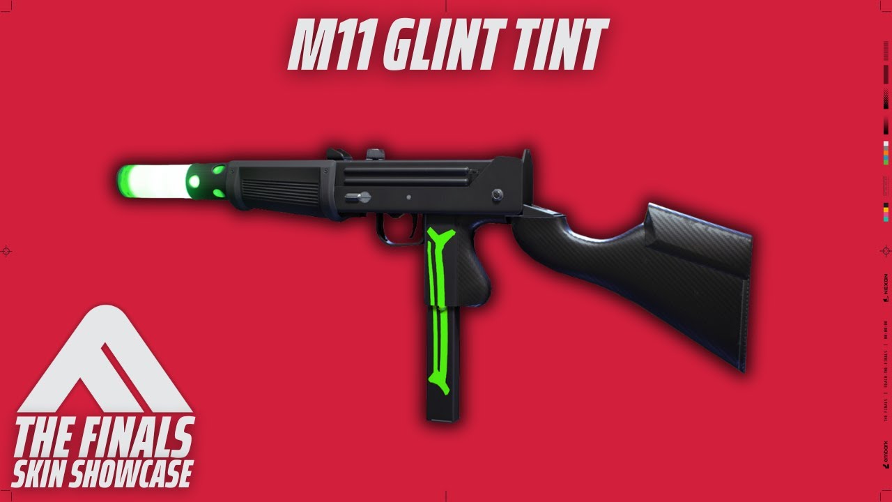M11 GLINT TINT Skin Review | The Finals Season 1 Glowy Bones Bundle ...