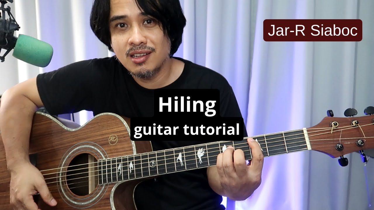 Hiling guitar tutorial for beginners (easy chords) - song by Jay R ...