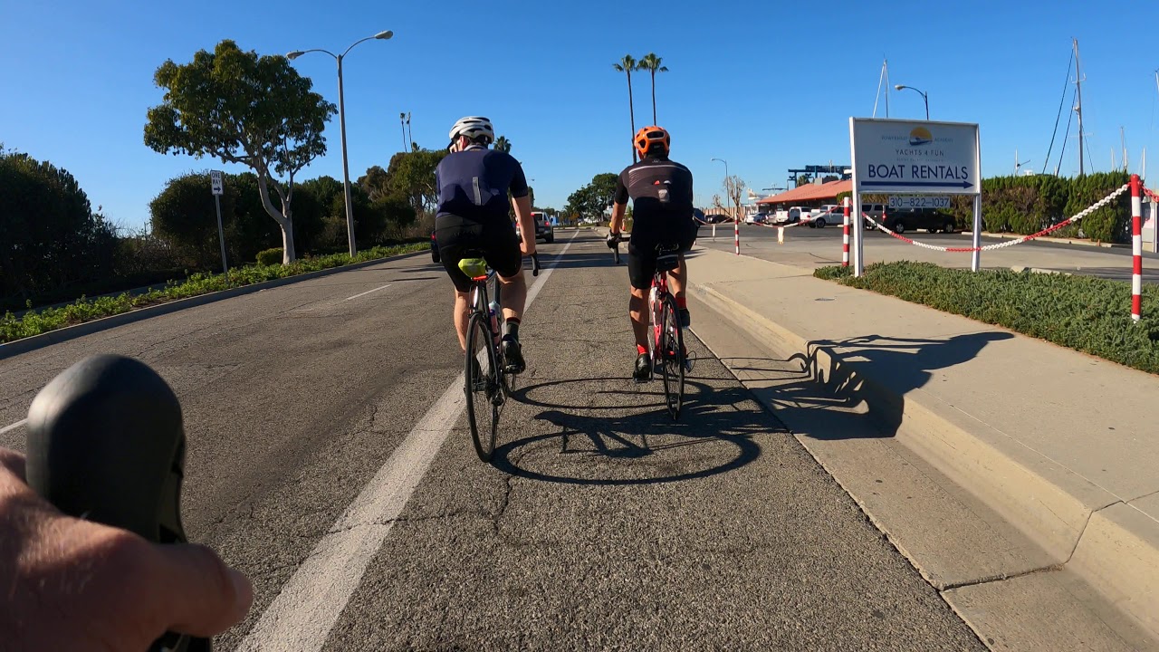 Marvin Braude Bike Trail point to point hyperlapse in 4k - YouTube