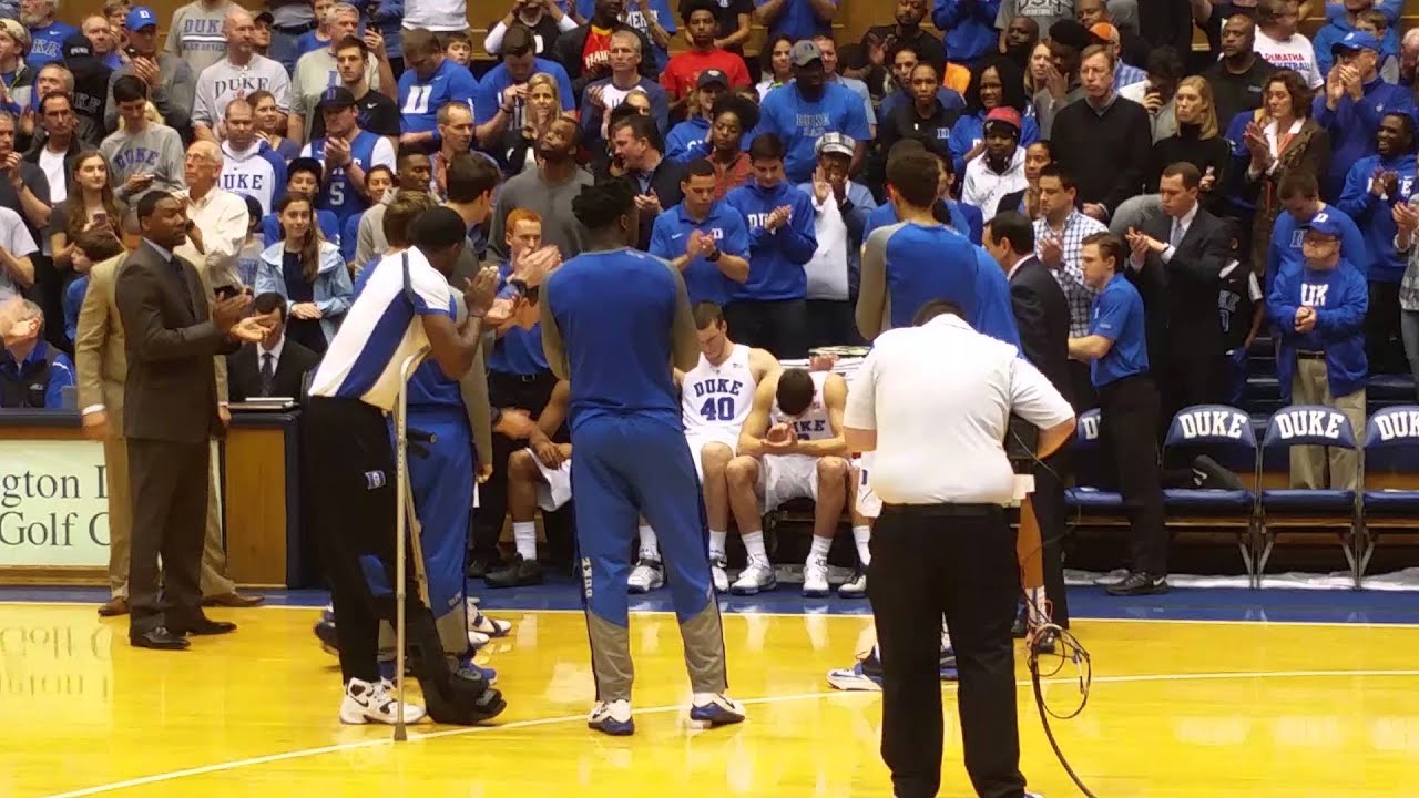 Duke Blue Devils player intro 12-30-15 - YouTube