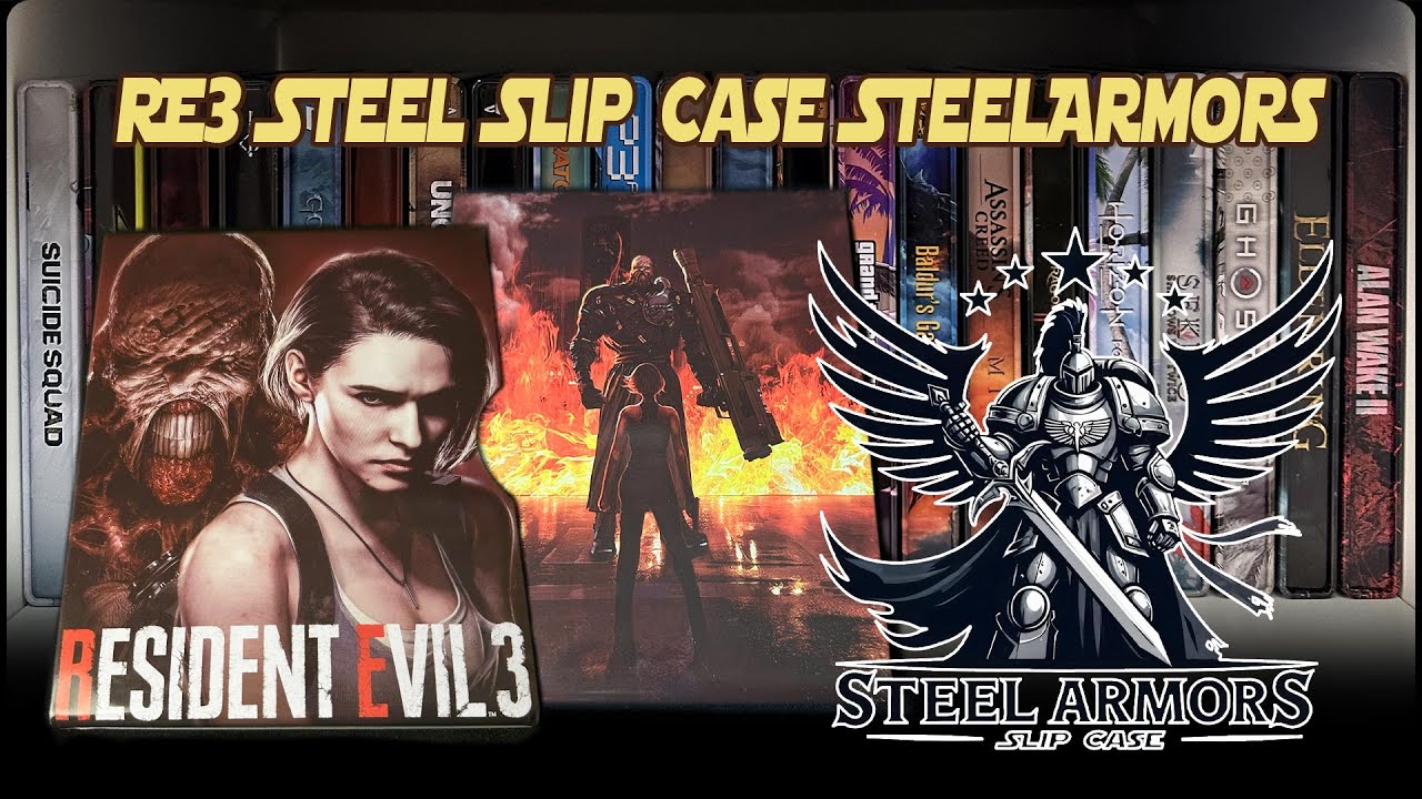 Resident Evil 3 RE3 Nemesis Edition Slip Case SteelArmors #re3remake # ...