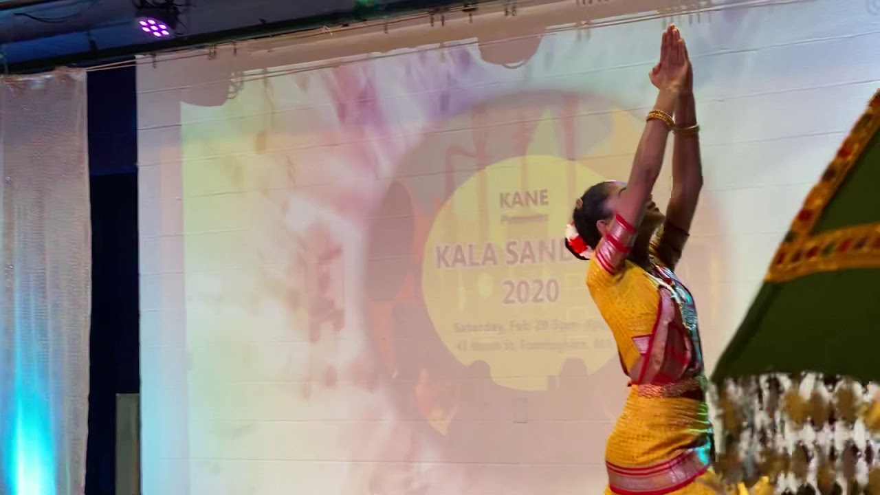 Katelyn Sam Chirayath Solo Dance at KANE Kala Sandhya 2020 - YouTube