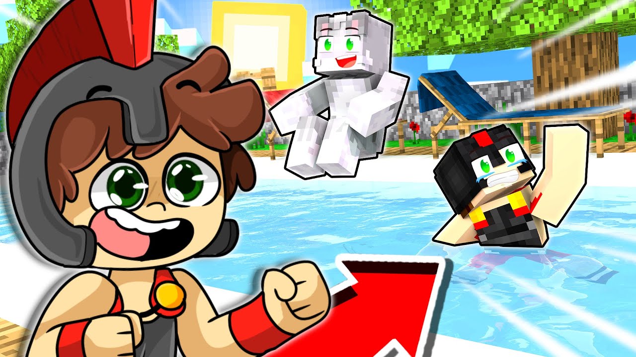 ¡LA MEJOR PISCINA de MINECRAFT! 😍 Invictor #shorts - YouTube