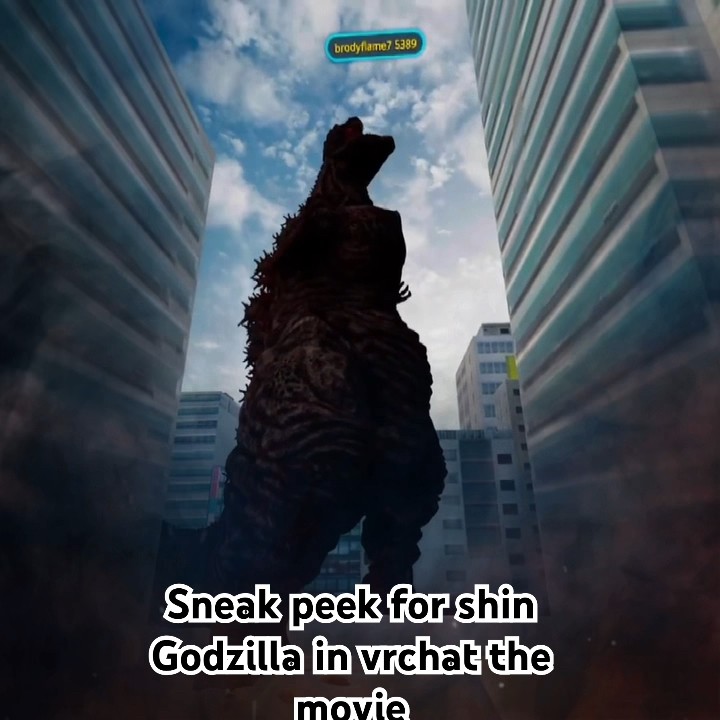 Sneak peek for shin Godzilla in vrchat - YouTube