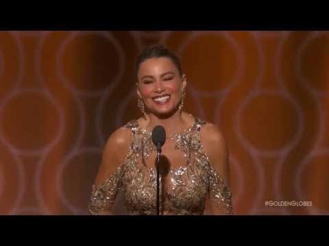 Sexy Sofia Vergara Funny Golden Globes Joke Blooper