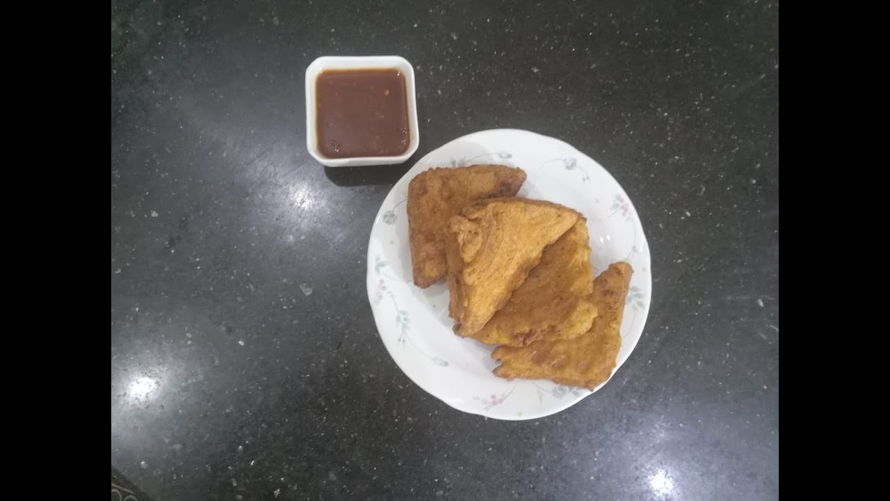 Bread Pakoda Recipe by LahoriZaiqa / Bread Fritters / Bread Pakoda ...
