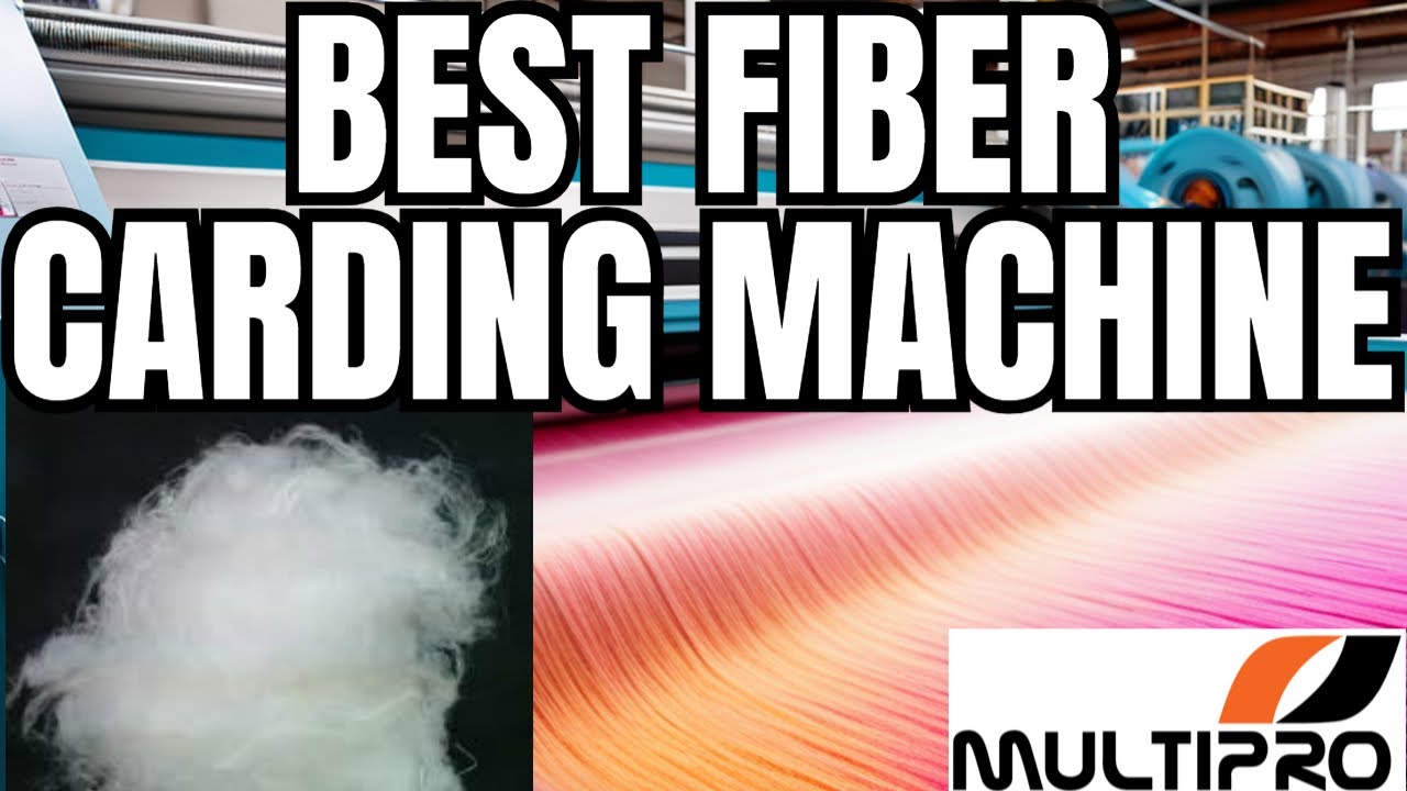 Top-Rated Fiber Carding Machine In Panipat - YouTube