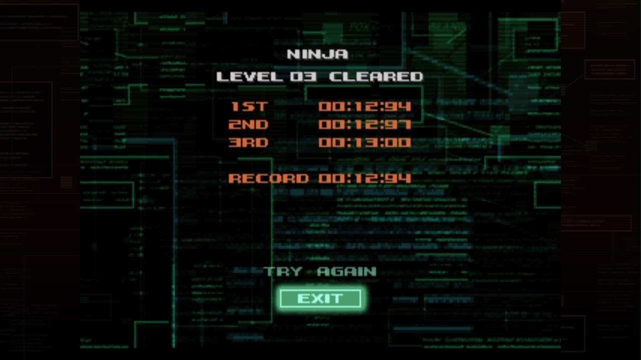 METAL GEAR SOLID - VR Ninja Mission 3 Personal Best - YouTube