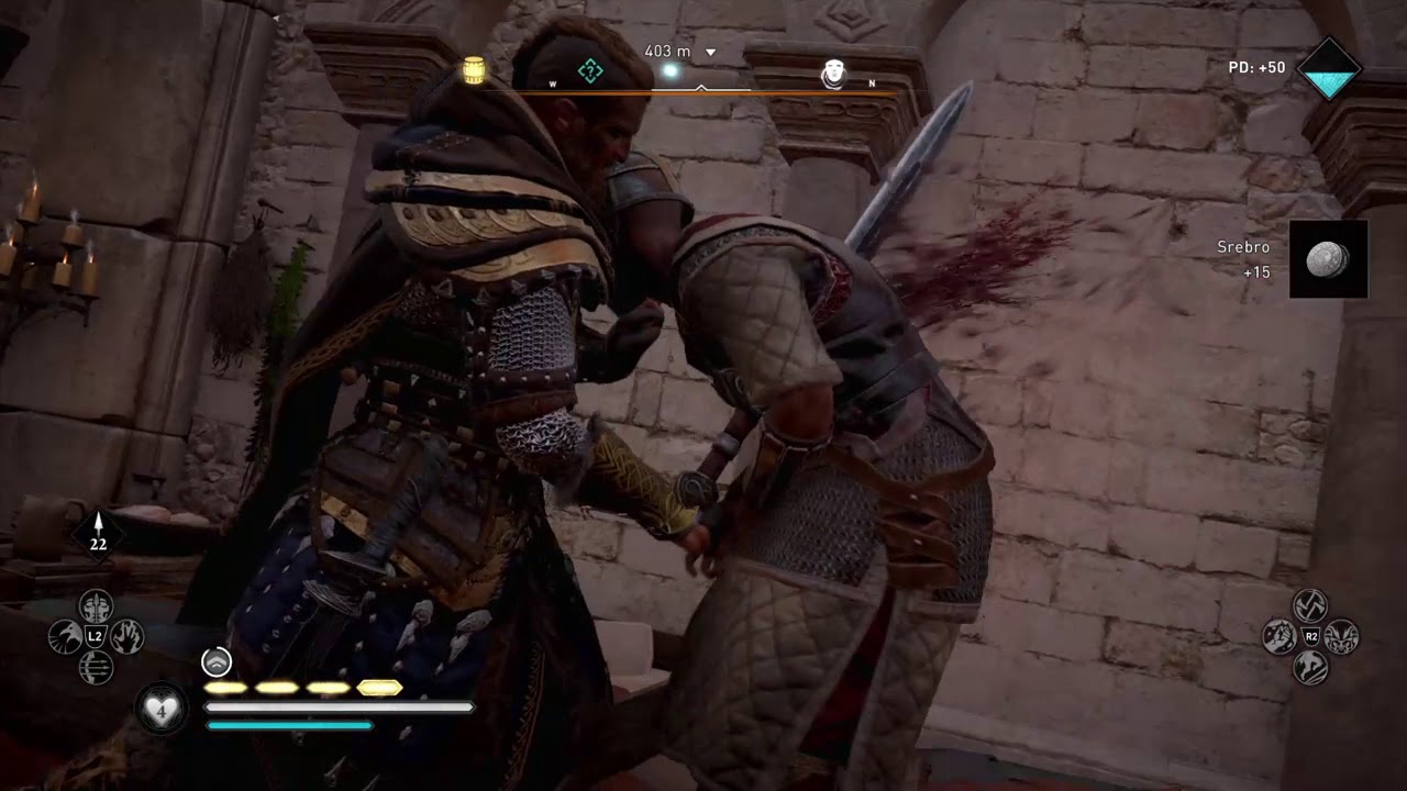 Assassin's Creed® Valhalla dual daggers combat - YouTube