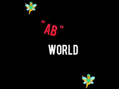 Promo Video Of "AB" World.... 🥰 - YouTube