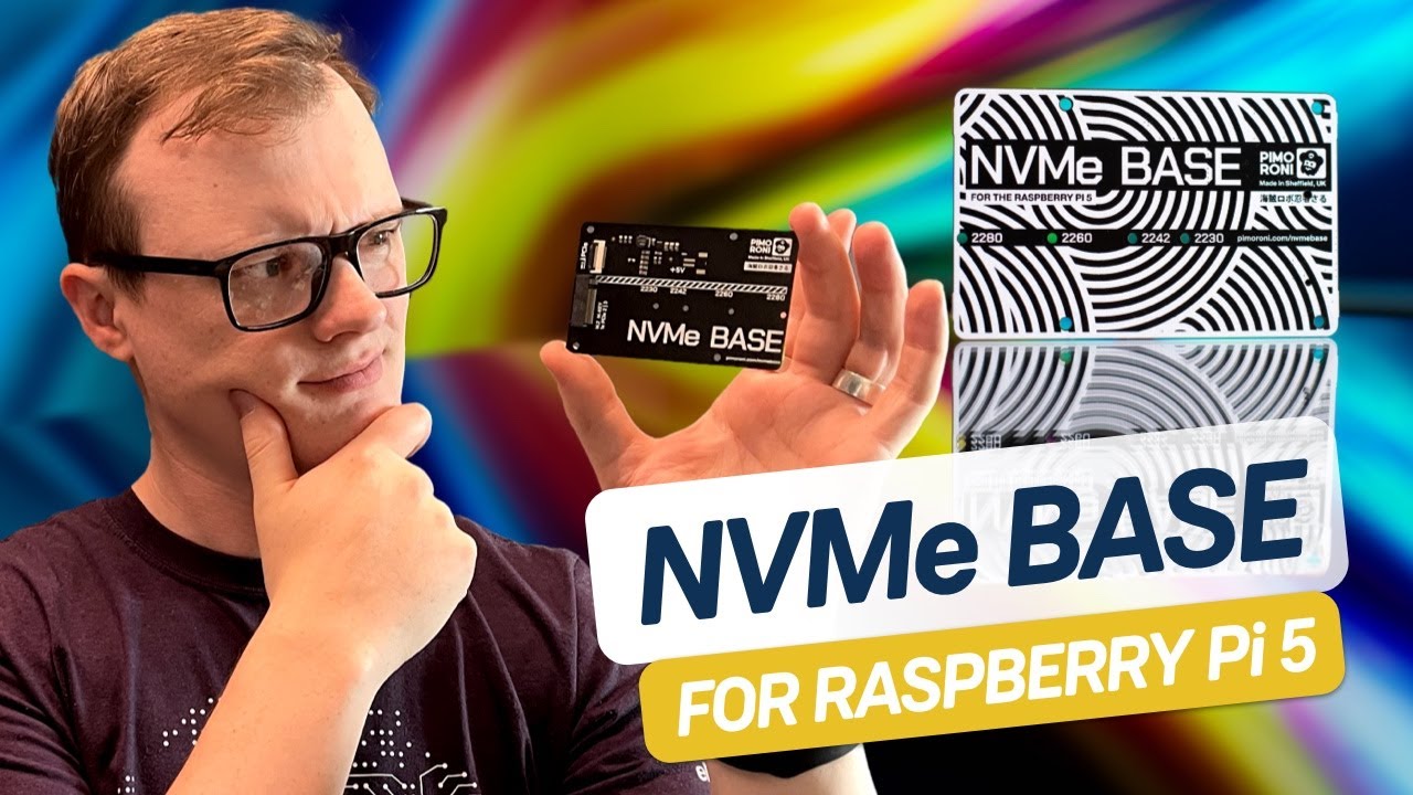 800MB/s on Raspberry Pi 5? Meet the NVMe Base Add-On - YouTube