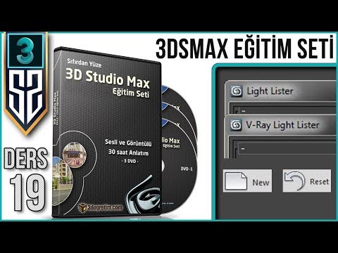 3ds Max Eğitim Seti Ders 19 : New-Reset (Yeni Çalışma Dosyası Açmak ...
