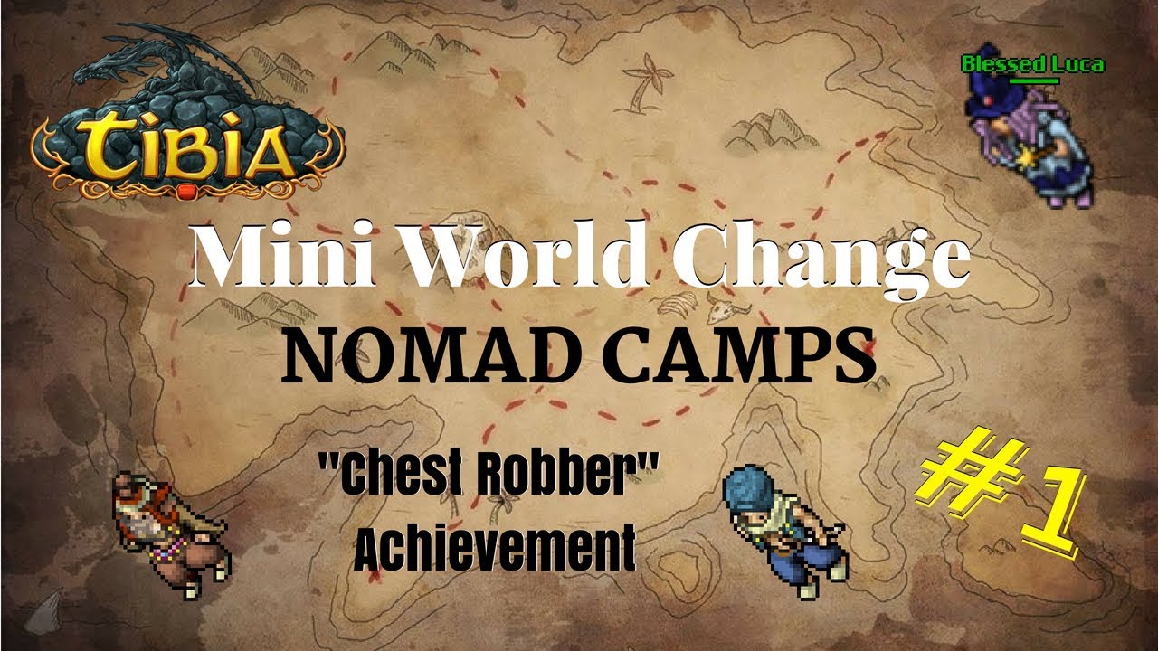 TIBIA | Mini World Change #1 - Nomad Camp - YouTube