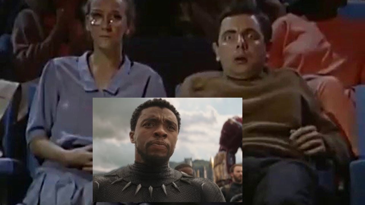 Mr Bean reacts to the Avengers Infinity War Trailer 2 - YouTube