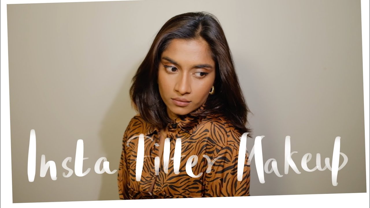 Insta Filter Like Makeup Routine | Birthday Look |Anusha Swamy - YouTube