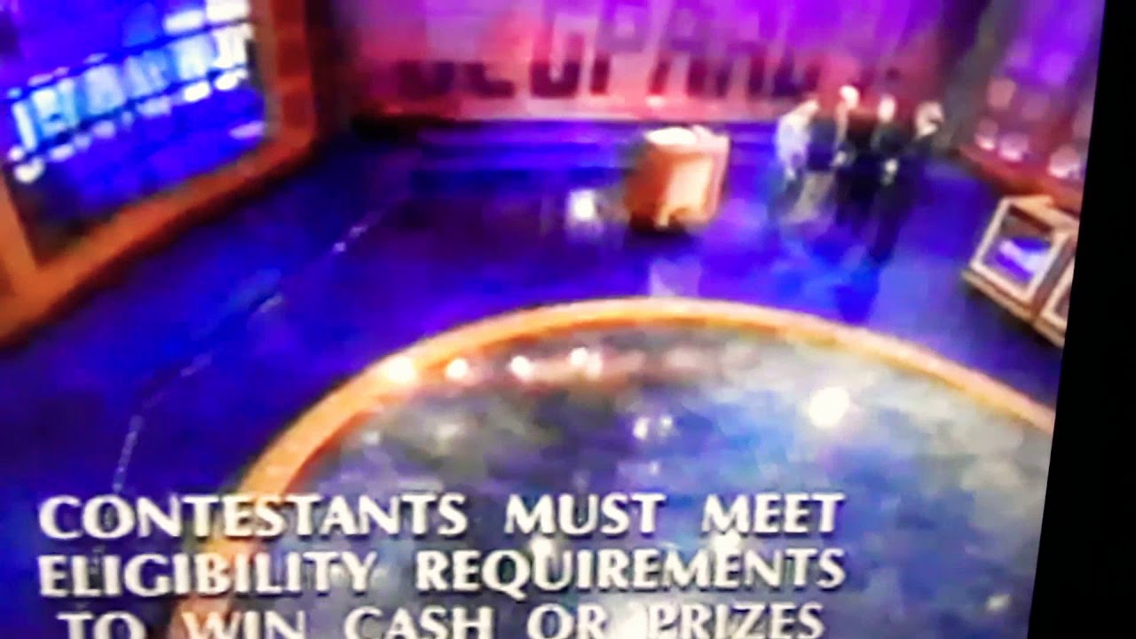 Jeopardy! Closing (1999) - YouTube