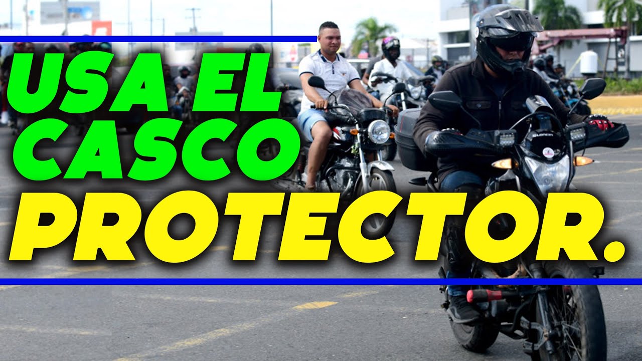 El uso del casco protector no es opcional, es obligatorio!!!! - YouTube