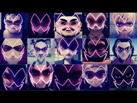 Miraculous All Akumatized Villains and Powers Season 1