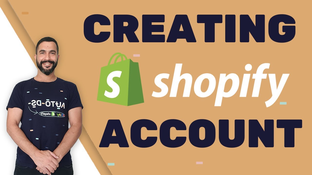 How To Create Your Shopify Account | Shopify Dropshipping Course - YouTube