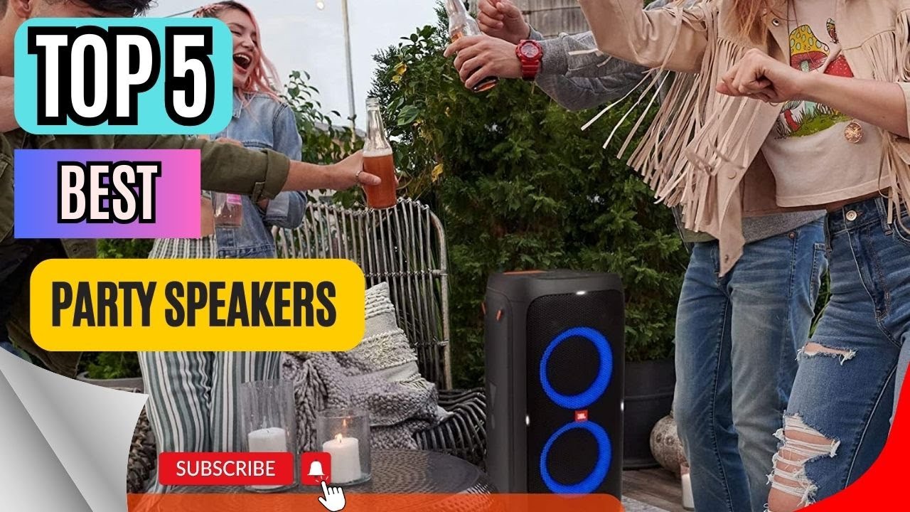 Top 5 Best Party Speakers || jbl party speaker 2024 - YouTube