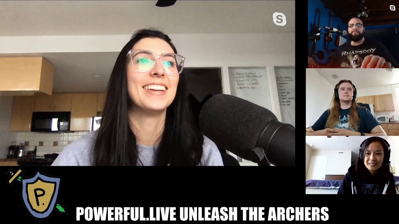 Powerful QuarantineCast03 with Brittney Slayes of Unleash the Archers ...