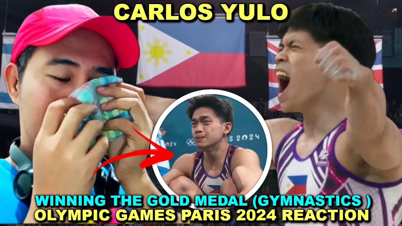 Carlos Yulo - WINNING THE GOLD MEDAL (GYMNASTICS ) OLYMPIC GAMES PARIS ...