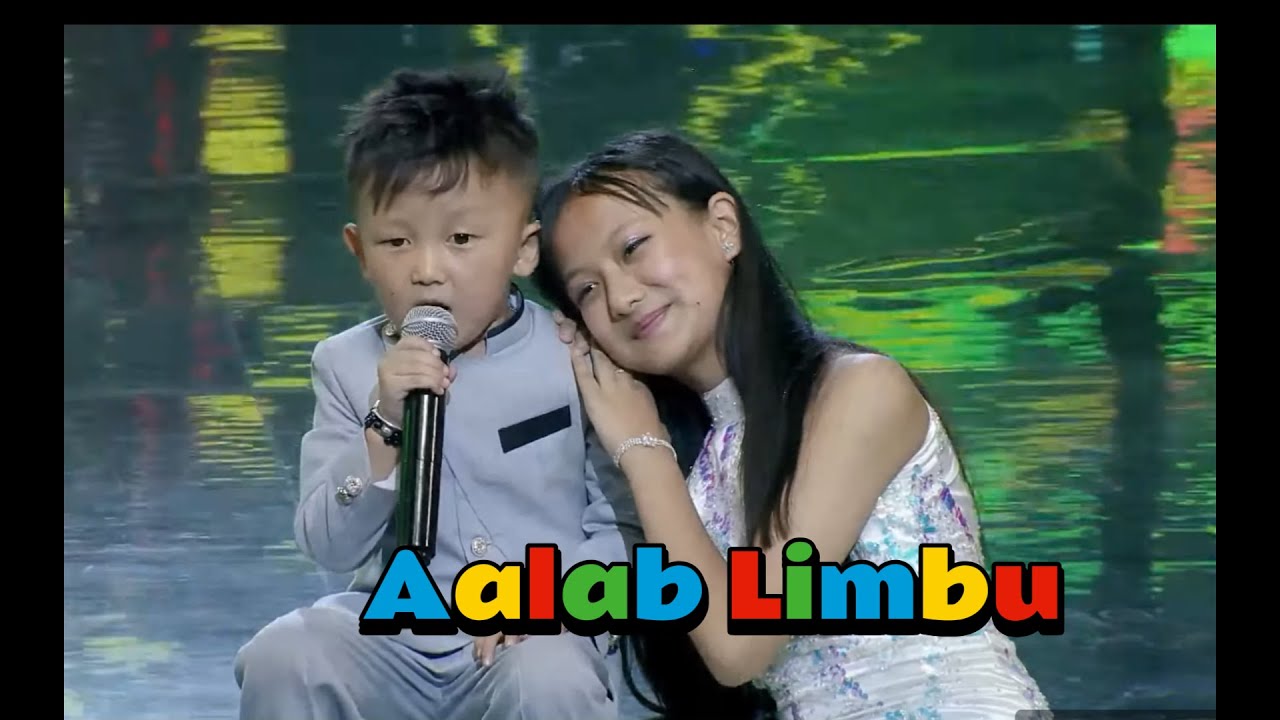 Aalab Limbu || Ma ta Timro Ghanshyam Timi mero Radha || The Voice kids 3; 2024 - YouTube