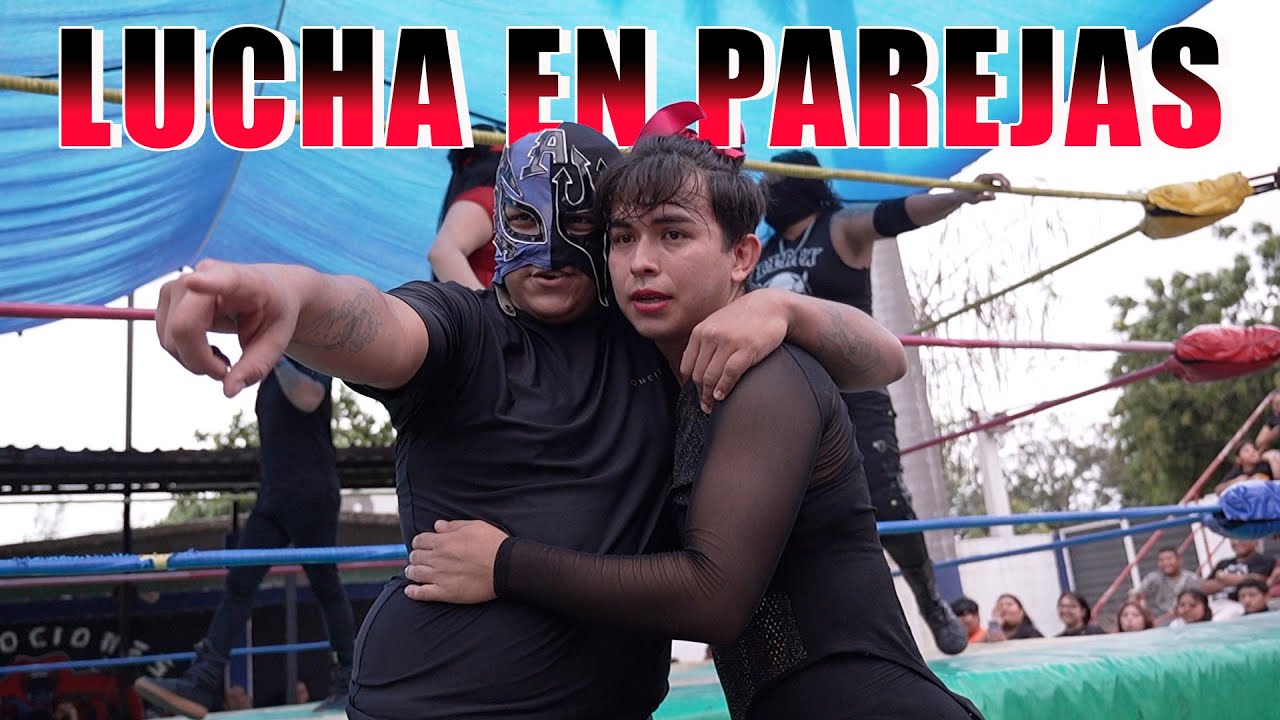 ANGEL EXOTIC & ANGEL GUERRERO VS REYNA DE FUEGO & BLACK MASTER - YouTube