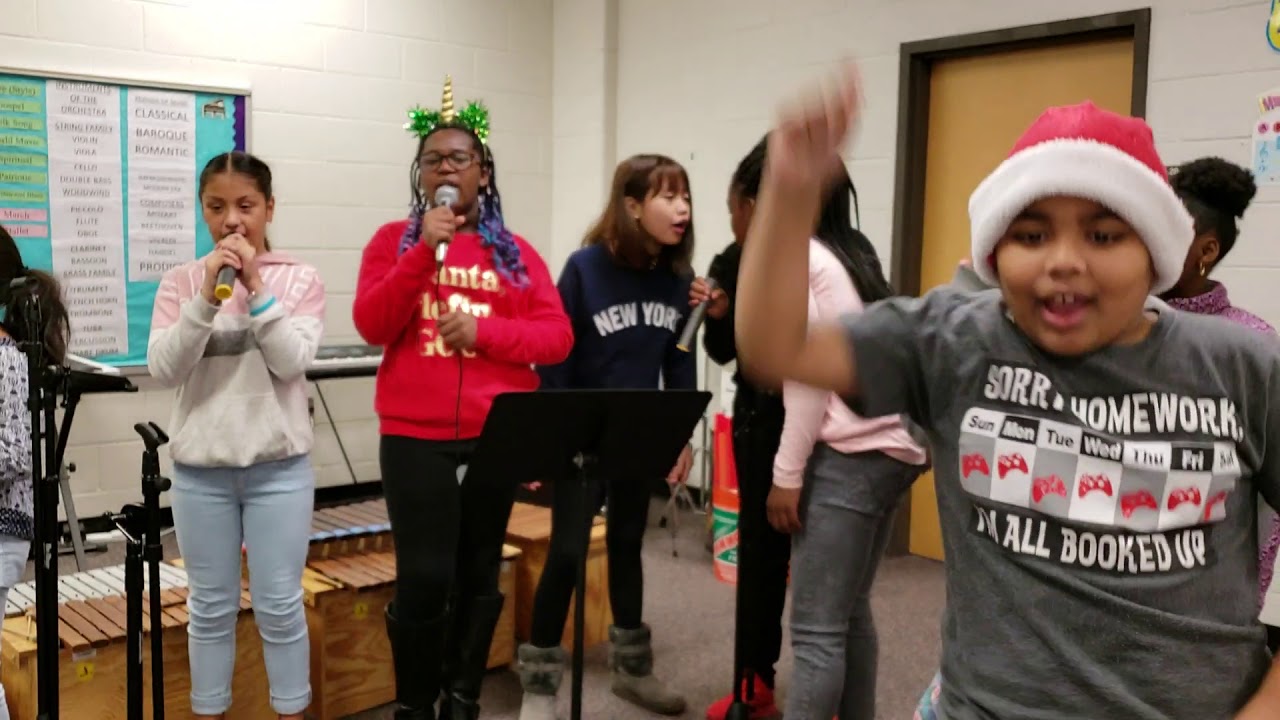 Chesney Elementary Music Stage - Shake Your Body Down To The Ground ...