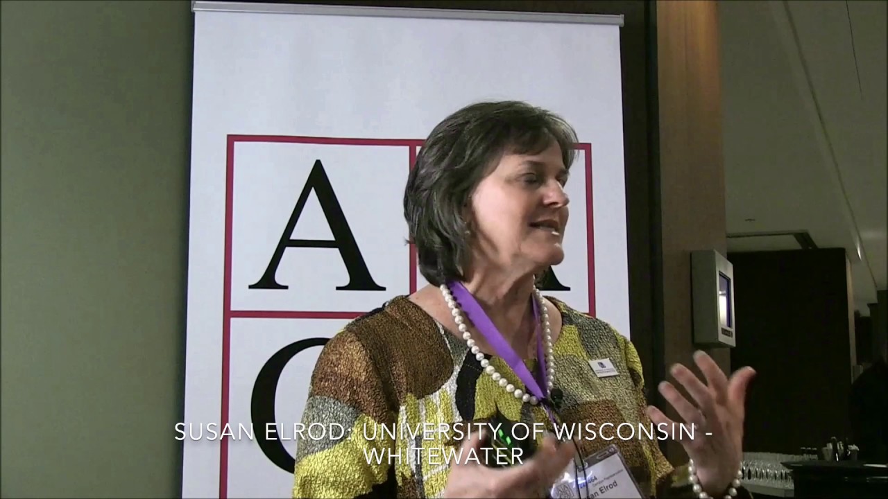 Susan Elrod: University of Wisconsin - Whitewater - YouTube