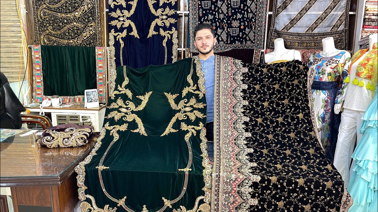 Branded Velvet Shawls/Exclusive velvet shawls/The wait is over now/New ...