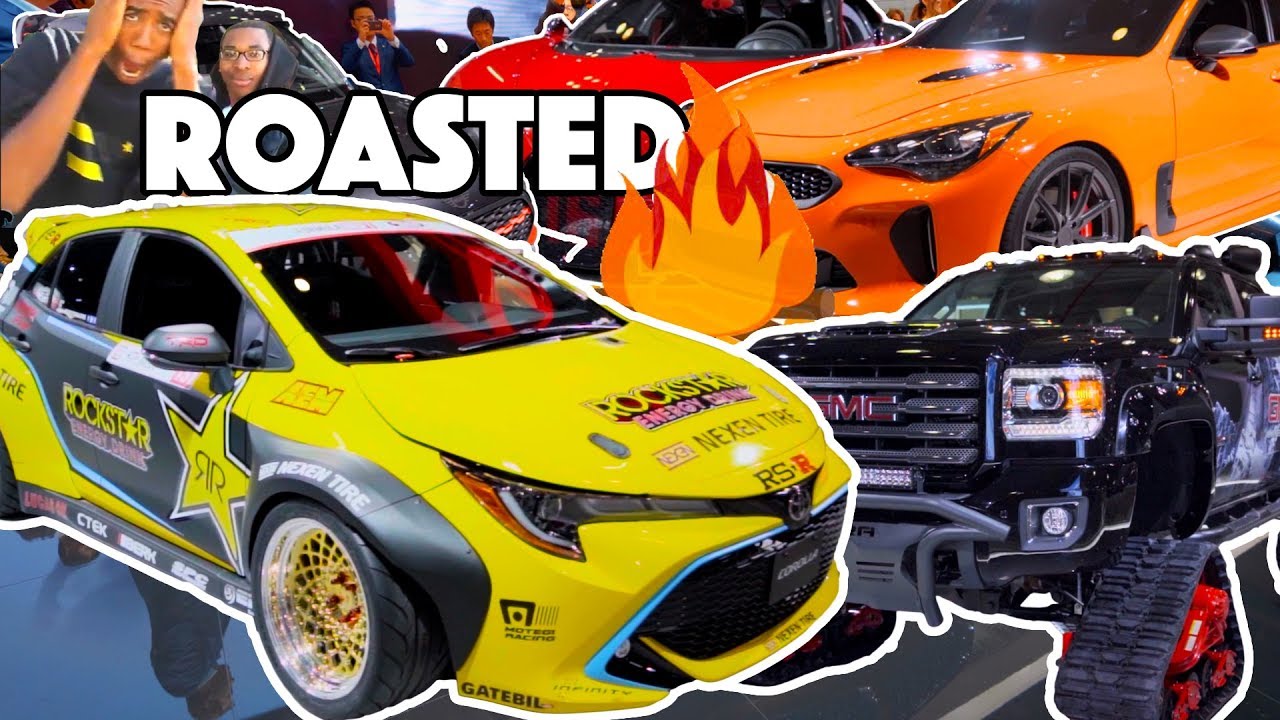 Roasting Cars at the New York International Auto Show - YouTube