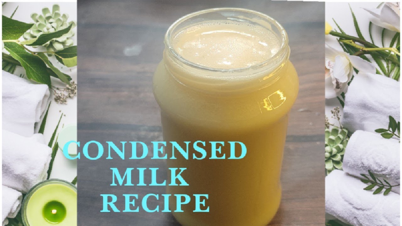 condensed milk recipe( milk maid,mithai made) - YouTube