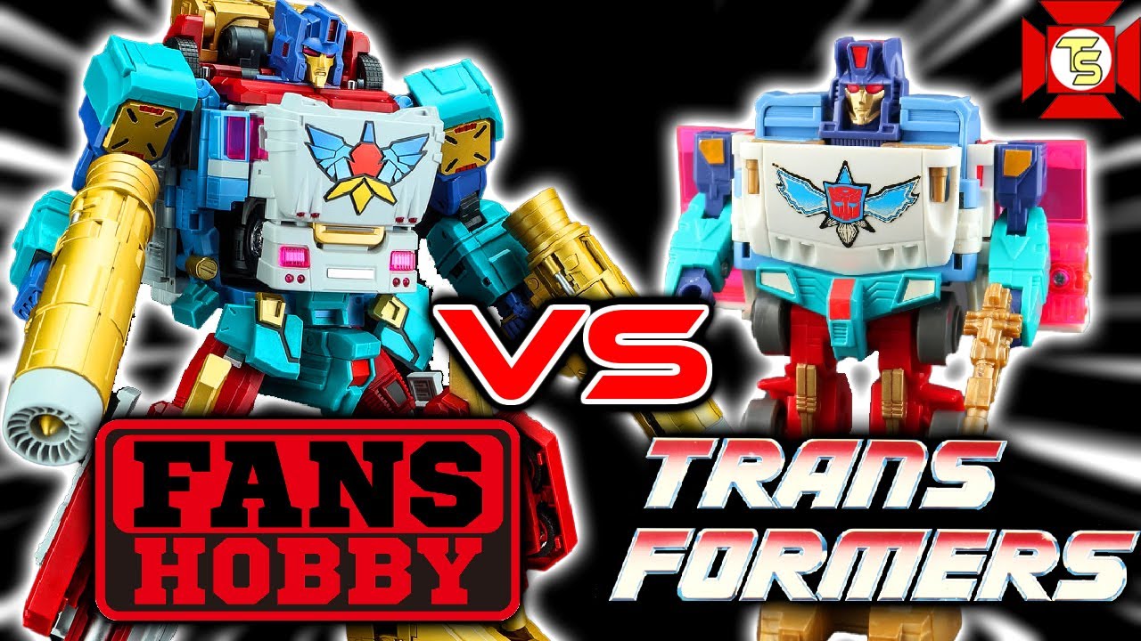 TRANSFORMERS G1 Thunderclash VS Fans Hobby Lightning Eagle Review - YouTube