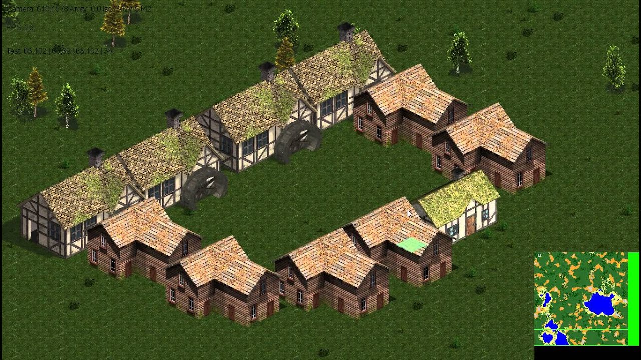 Pathfinding Demonstration For Real Time Strategy Game Youtube