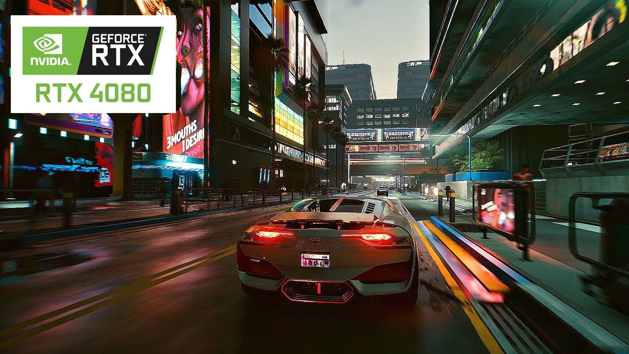 [4k] Cyberpunk 2077 RTX 4080 + INTEL i7-10700K | fps test |Ray Tracing ...
