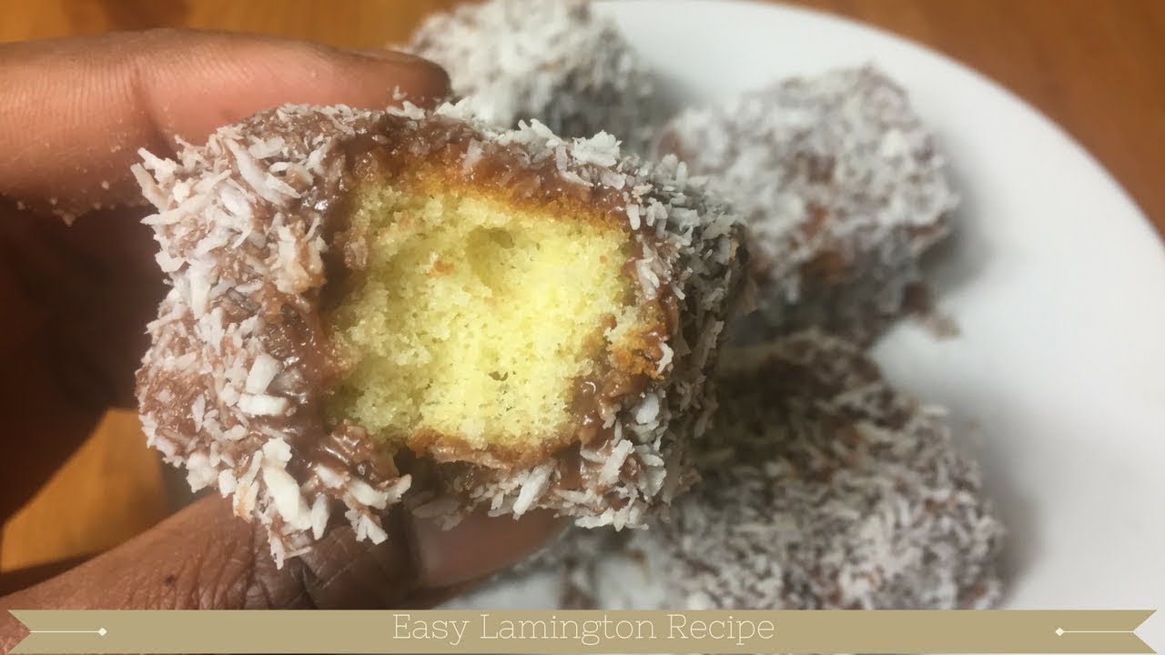 Lamingtons : Lamington Recipe : Lamington Cake : Lamington Australia ...