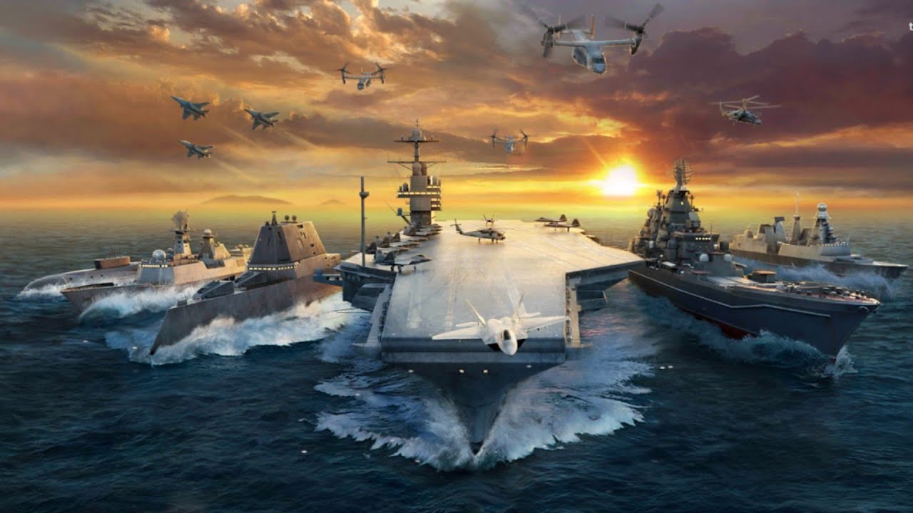 MODERN WARSHIPS Sea Battle Online Gameplay on mobile Part 1 - YouTube