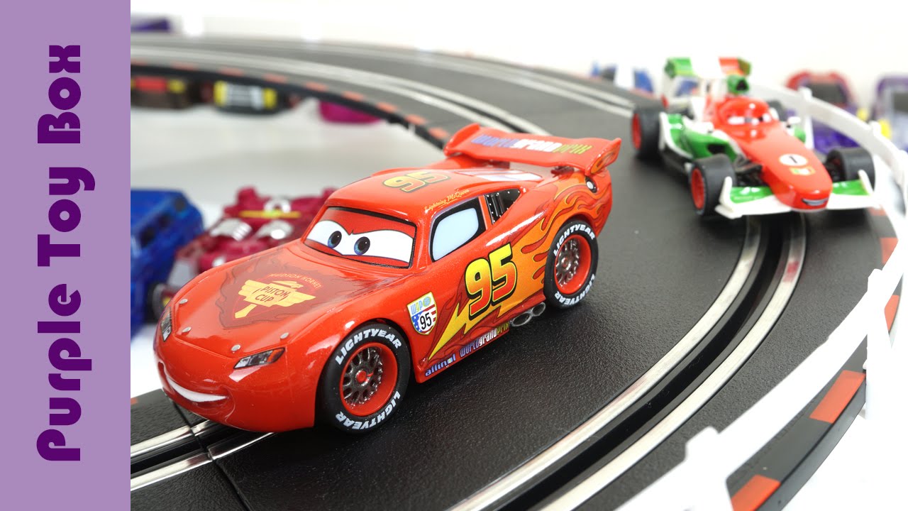 Carrera Racing System Disney Cars Lightning McQueen 까레라 레이싱 디즈니 카 맥퀸 타요 ...