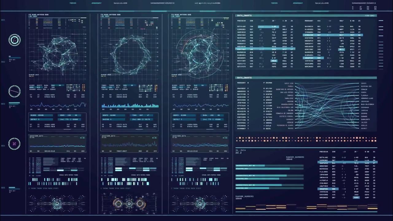 Part OF The "FUI ECHO Screen Graphics ⁄ Fantasy User InterfaceCuted ...
