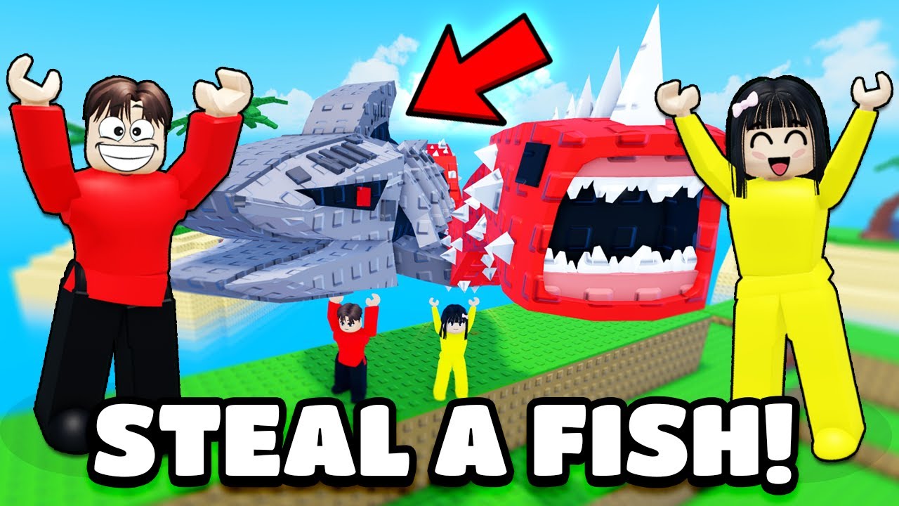 Yuta Dan Mio Steal Fish Ikan Anomali Brainrot Mythic || ROBLOX - YouTube