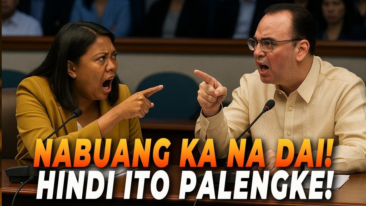 🔴 NABUANG ka na DAI NANCY !!! HINDI ito PALENGKE - SEN. CAYETANO ...