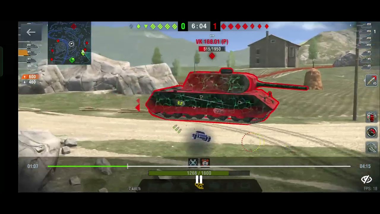 VK168.01P vs Pharaoh Who will win world of tanks game play - YouTube
