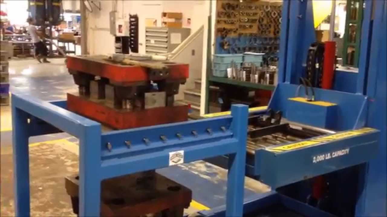 Powered Die Cart - YouTube